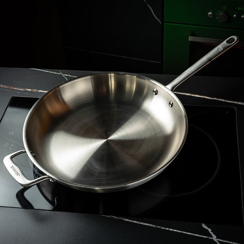 La poêle en inox 100% de 26 cm - Atma Kitchenware